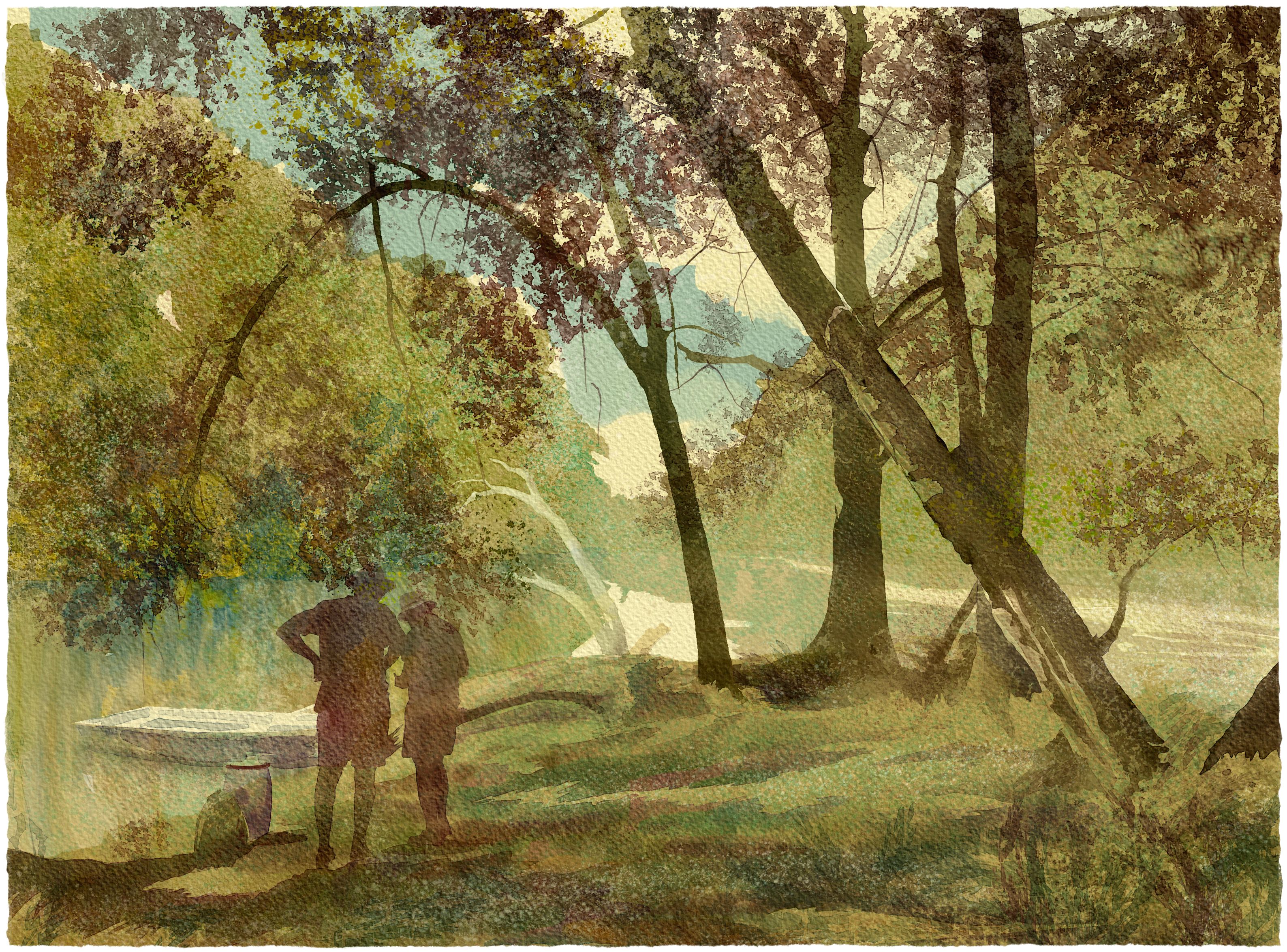 Creation Methodology of Real Watercolors in Rebelle 4.1