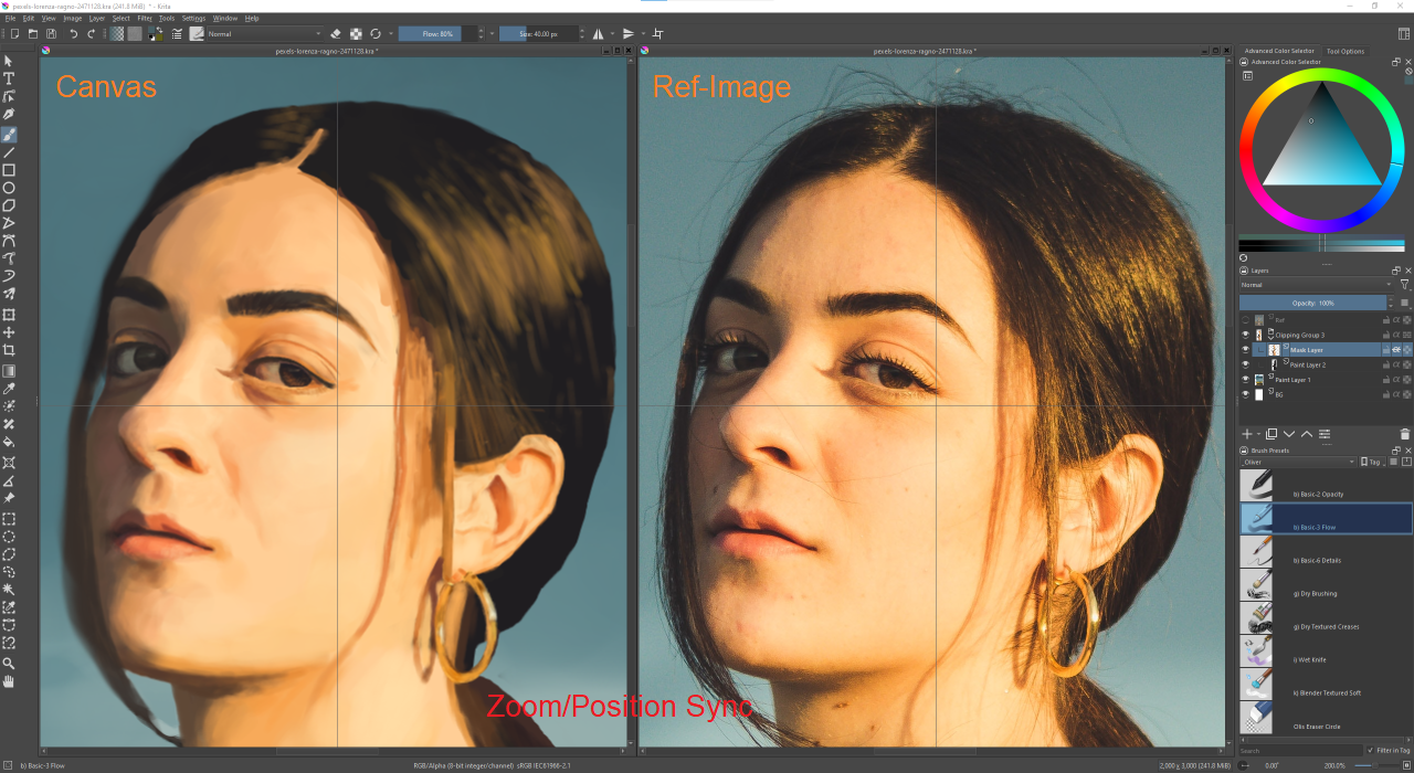 Sight-Size-Sync: Synchronize Reference Image with Canvas Zoom+Position ...