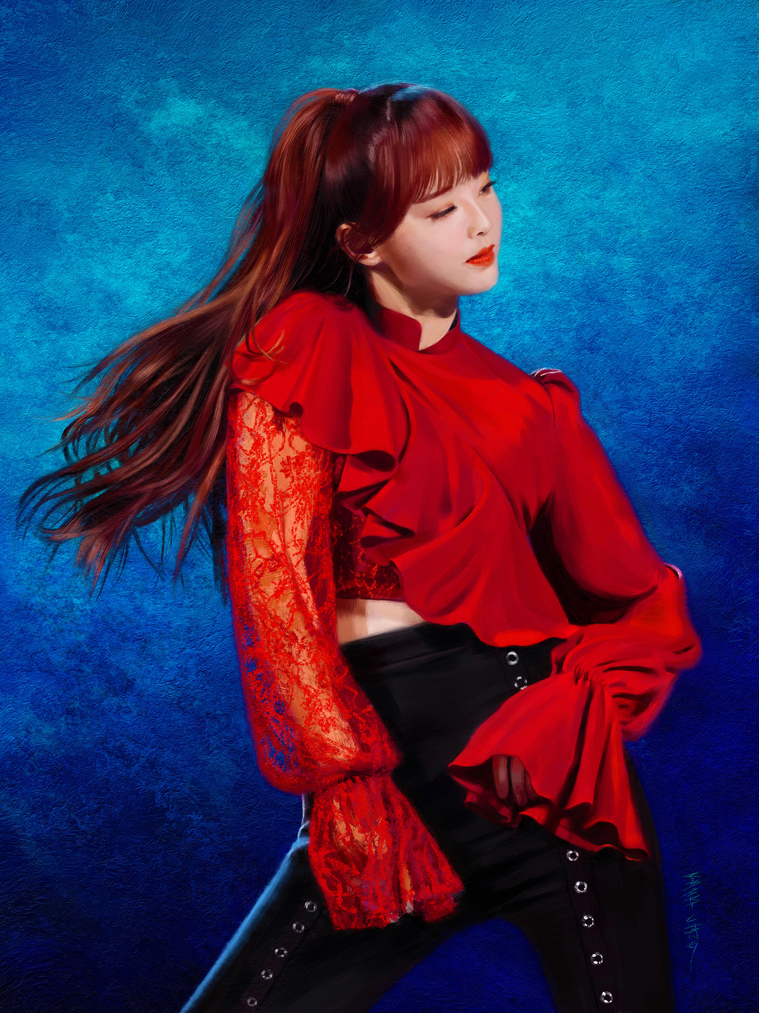 Portrait of Chuu (formerly of Loona) | Community Forum