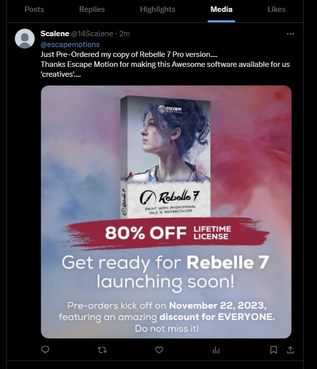 [offer Ended January 25th, 2024]: Rebelle 7: Spread The W