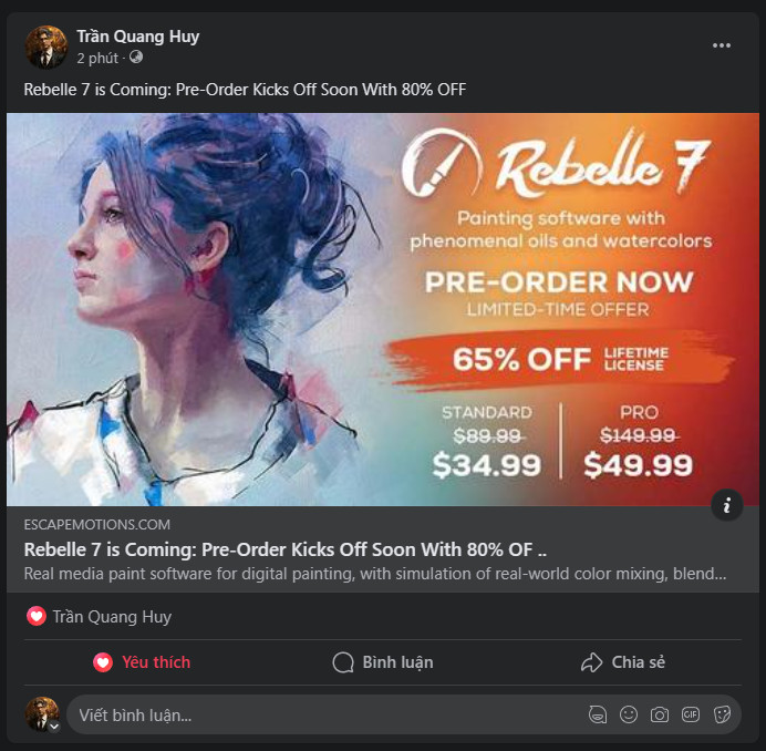 [OFFER ENDED JANUARY 25th, 2024]: Rebelle 7: Spread the w