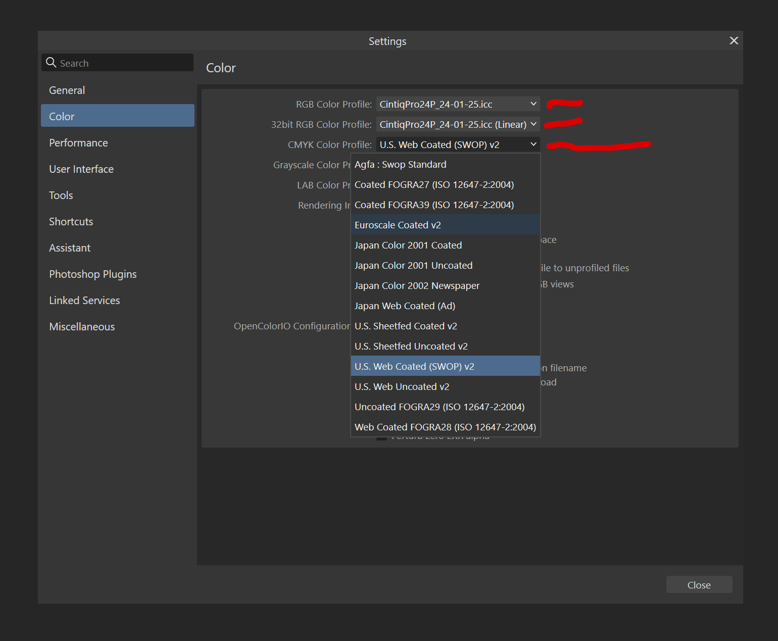 Help : ICC profile, color management and consistency | Ge