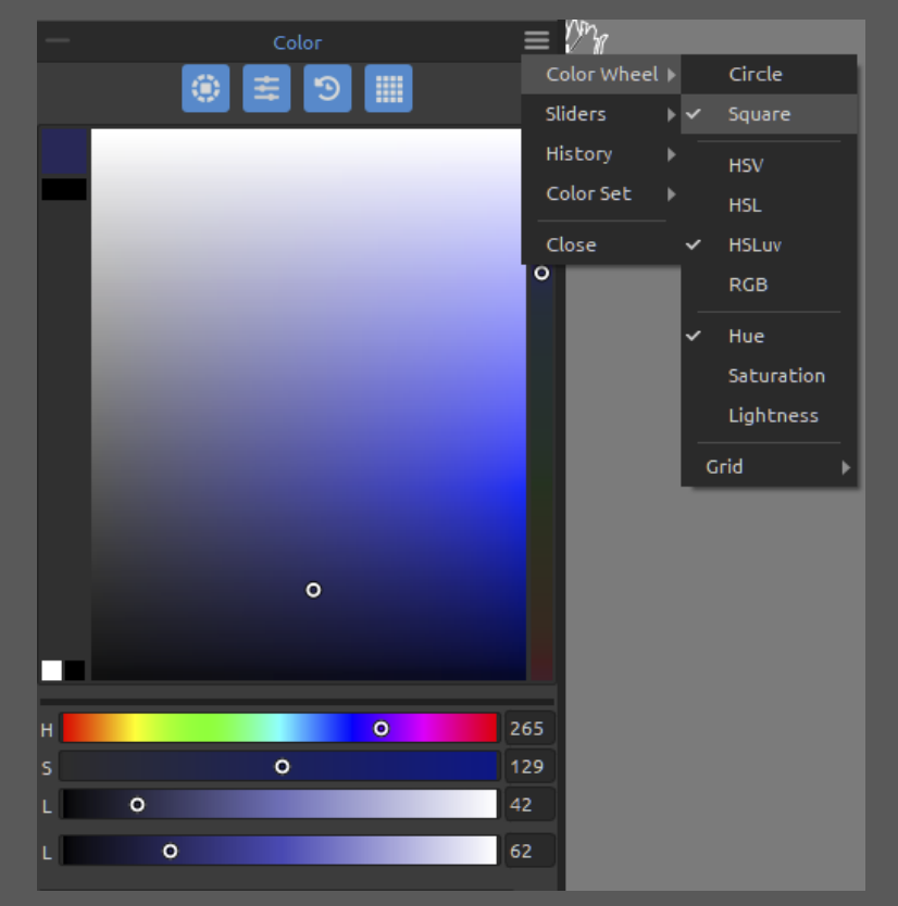 HSLuv issues | Support Topics: Rebelle 7 Issues with Pain