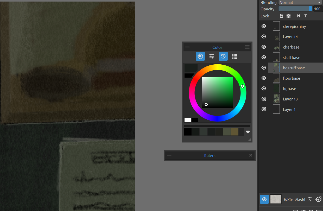 White edges appear when merging multiply/overlay layers i