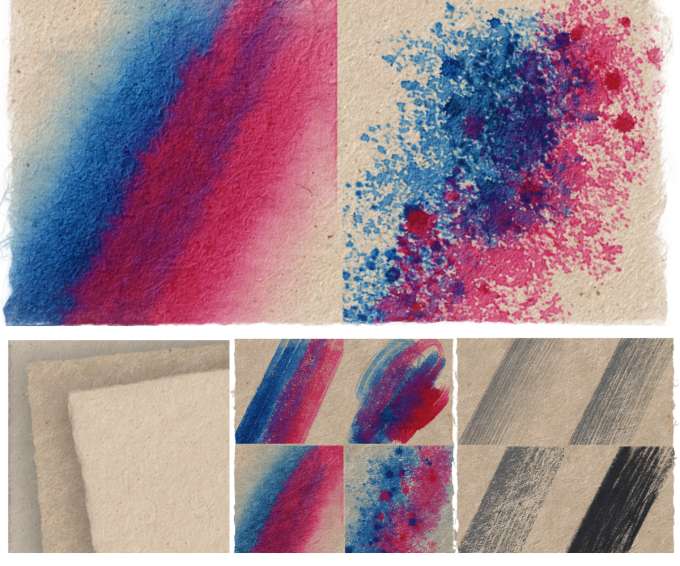 New Type of Full-Color Papers and Canvases for Rebelle 5